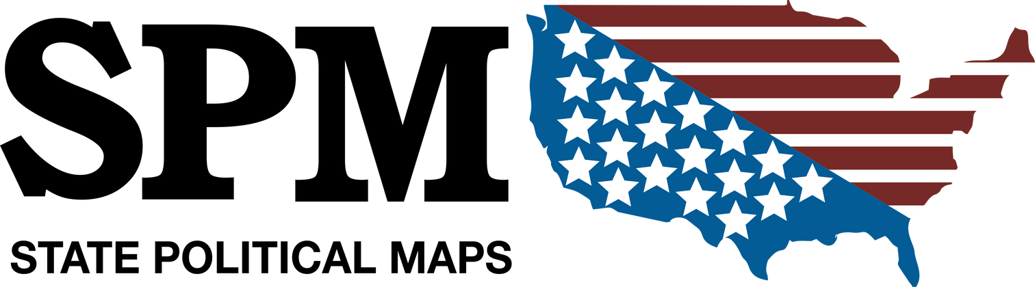 Political Maps for State House, State Senate & Congressional Districts ...